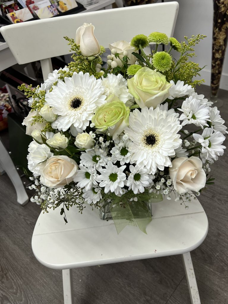 Memory Wishes Arrangement - Beautiful Roses